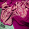 Handwoven Pink Pure Khaddi georgette Banarasi Saree With zari Work